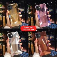 China Custom Blue TPU Acrylic Shockproof Cover For Iphone 11 Pro Max Mobile Cell Phone Case for sale