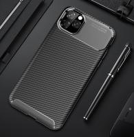 China Function Protect Mobile Phone TPU Case Carbon Fiber Brushed for iPhone 11 Pro Max for sale
