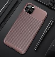 China Function Protect Mobile Phone TPU Case Carbon Fiber Brushed for iPhone 11 Pro Max for sale