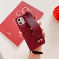China Sports Style Luxury Design Style Leather Diamond Cell Phone Case for IPhone11 Pro Max for sale