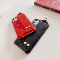 China Sports Style Luxury Design Style Leather Diamond Cell Phone Case for IPhone11 Pro Max for sale