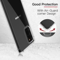 China Custom Clear TPU Phone Case For Samsung Galaxy S20 Ultra 100% Test And Transparent Design for sale