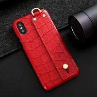 China 100% Genuine Crocodile Leather Mobile Phone Case for iPhone 15 Pro Max With Holder for sale