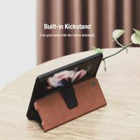 China Shockproof Nillkin Aoge Leather Case Samsung Galaxy Z Fold 3 5G Mobile Phone for sale