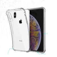 China Four Corner Airbag Cover Transparent TPU Mobile Phone Case IPhone XS 6 / 7 / 8 Plus XR Max for sale