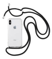 China Transparent TPU PC Acrylic Crossbody Strap Mobile Phone Case Iphone X Xs Sports Style for sale
