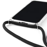 China Transparent TPU PC Acrylic Crossbody Strap Mobile Phone Case Iphone X Xs Sports Style for sale