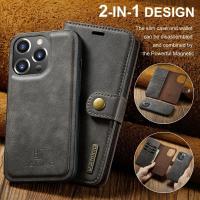 China Pu Leather Mobile Phone Cases for Iphone 15 Pro Max Business Design Style with Card Slot and Customized Logo for sale