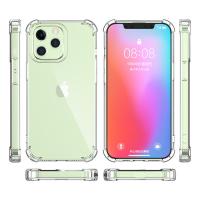 China Transparent TPU Clear Cell Phone Case for iPhone 14 15 16 Pro Max Waterproof and Fashion Element Solid Color for sale