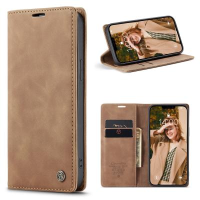 China CaseMe Luxury Wallet Card Bag Magnetic Phone Shell Holder TPU Leather Back Cover For Iphone 14 Pro Max Phone Case for sale