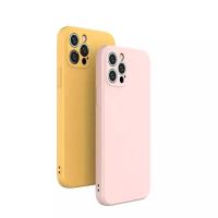 China Mobile Phone Cases Frosted Rubber Shockproof Matte Soft Tpu Liquid Silicone Back Cover For Iphone 13 14 Pro Max for sale