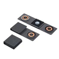 China Portable 3 in 1 Wireless Charger Foldable Design for Phone Watch and Earphone 15W Fast Charging for sale