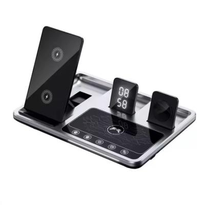 China Wireless Charging Dock for Earphone and Watch ABS Shell 9V/12-4A Output Station for sale