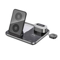 China Private Mold Portable 3 in 1 Foldable Wireless Charger for Fast Magnetic Charging for sale