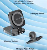 China 3In1 Private Mold Magnetic Wireless Charger for Phone Earphone Smart Watch for sale