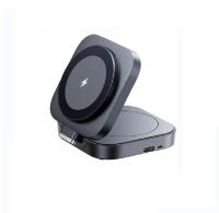 China Fast Charging Magnetic Wireless Charger with 15W Maximum Output Power and Short Circuit Protection for sale