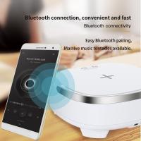China 15W Phone Stand Wireless Charger Fast Phone Charging Alarm Clock Bt Speaker For Bedroom for sale