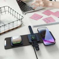 China Fast Magnetic Wireless Charger Private Mold QC3.0 Input Power for Android iPhone for sale