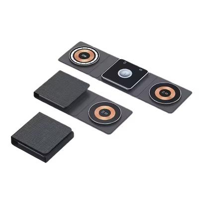China Foldable Wireless Charger with OTP Protection 6.5V-9V/2A Output Voltage and Current for sale