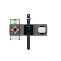 China 15W Fast Magnetic Wireless Charger with 6.5V-9V/2A Output Voltage and Protection OTP for sale