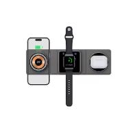 China Mobile Phone Foldable Wireless Charger 3 In 1 with Magnetic Design for sale