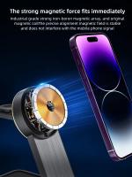 China Magnetic 3-in-1 Wireless Charger with 15W Qi Fast Charging and OCP Protection for sale