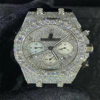China America Moissanite Diamond Watch Set Chain Moissanite Mens Watches In Europe for sale