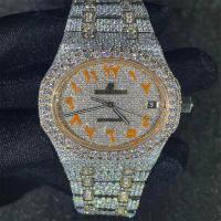 China DEF Moissanite AP Watch Audemars Piguet 32 Carats Iced Out Moissanite Watch for sale