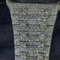 China 36 MM Women Diamond Watch VVS Moissanite Studded Watch For Her for sale