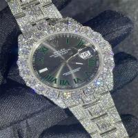 China Luxury Design Moissanite Watch  OEM Diamond Watches For Men for sale