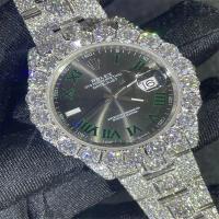China Luxury Design Moissanite Watch  OEM Diamond Watches For Men for sale