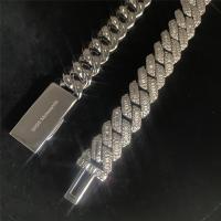 China Iced Out  VVS FG Cvd Miami Cuban Link Chain 10k Gold Cuban Link For Lasting Lifetime for sale