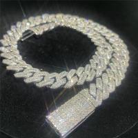 China Iced Out  VVS FG Cvd Miami Cuban Link Chain 10k Gold Cuban Link For Lasting Lifetime for sale