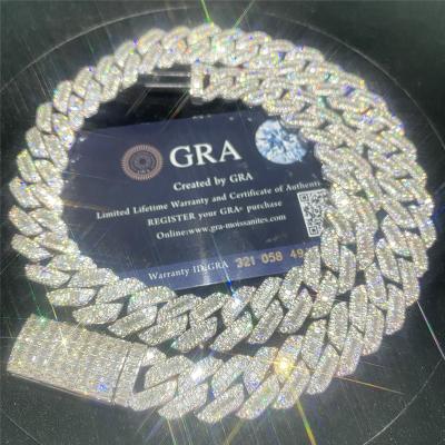 China 925 Sterling Silver Miami Cuban Link Chain for sale