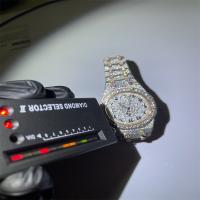 China Millionaire Moissanite Ap Automatic Watch Custom Design Iced Out Moissanite Watch for sale