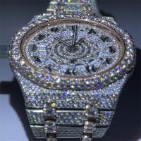 China Icebox Moissanite AP Watch  Hip Hop Bling ODM VVS Diamond Watch for sale