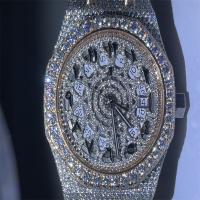 China Icebox Moissanite AP Watch  Hip Hop Bling ODM VVS Diamond Watch for sale