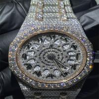 China Top Brand Arabic Dial Bust Down Moissanite Watch for sale