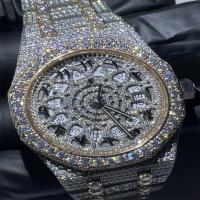 China Top Brand Arabic Dial Bust Down Moissanite Watch for sale