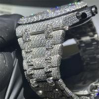 China Hip Hop Moissanite Iced Out Watch Datejust Automatic Mechanical Watches For Women for sale