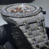 China Hip Hop Luxury Moissanite AP Watch TNT Automatic Mechanical Watches for sale