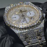 China Automatic Bling Moissanite AP Watch for sale