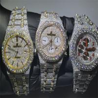 China 3EX Moissanite Iced Out Watch ChainMoissanite High End Watches for sale