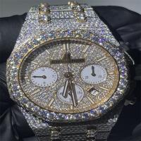 China Automatic Bling Moissanite AP Watch for sale