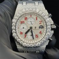China Conflict Free Luxury Diamonds Royal Oak Watches Moissanite For Pocket Friendly for sale