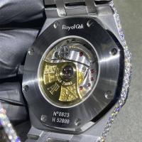 China Natural Hip Hop Moissanite AP Watch for sale