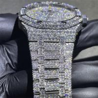 China Natural Hip Hop Moissanite AP Watch for sale