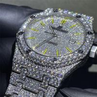 China Natural Hip Hop Moissanite AP Watch for sale