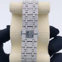 China 3Atm Water Resistant Iced Out Moissanite Watch Original VVS1 Buss Down Watch for sale