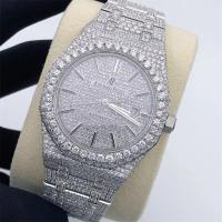 China Royal Moissanite AP Watch GRA Iced Out Luxury Mechanical Watch for sale